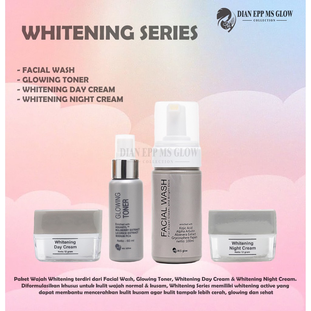 Jual MS GLOW WHITENING SERIES ( IM SELLER ) | Shopee Indonesia