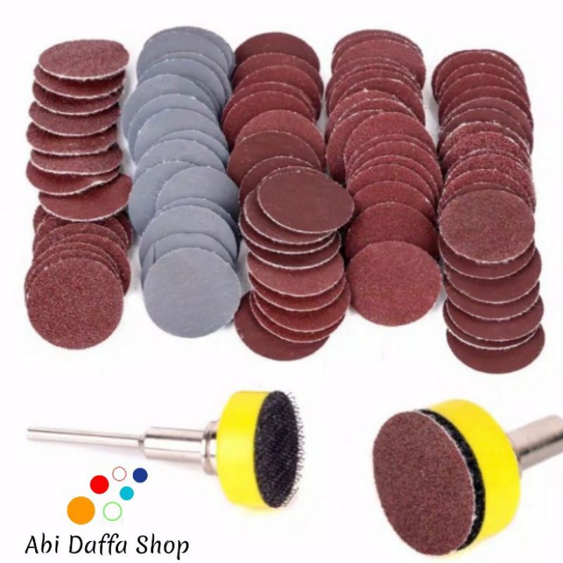 Jual Amplas Velcro Mini Grinder Polishing Buffing Mini Sander Disc ...