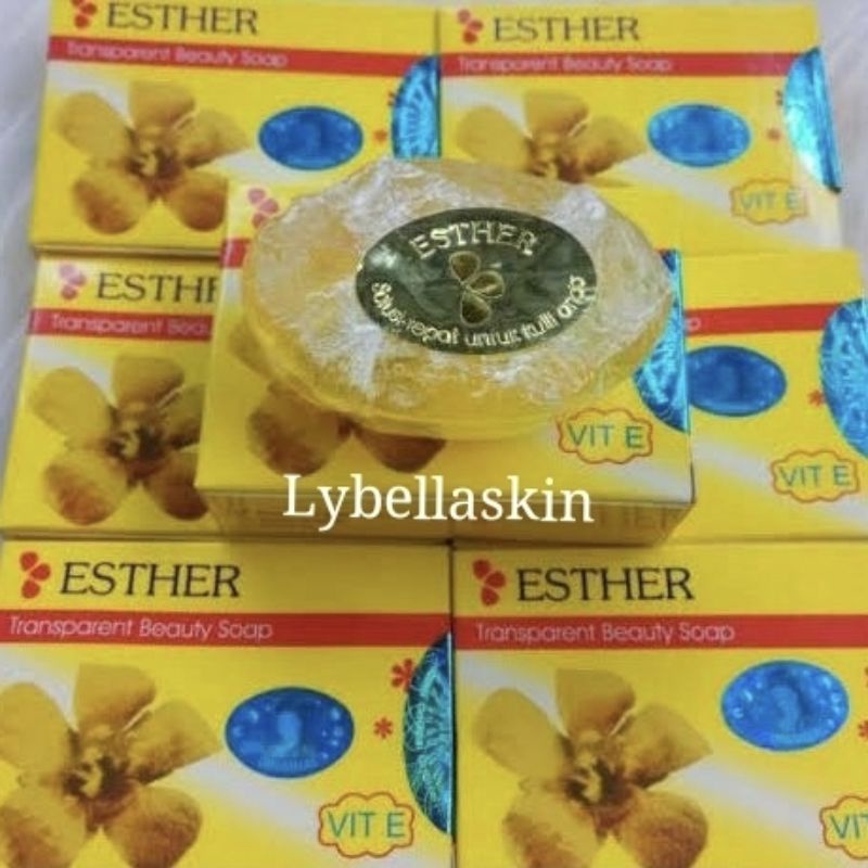Jual Esther Sabun Batang Hologram Biru Silver/ ester facial soap / Original | Shopee Indonesia
