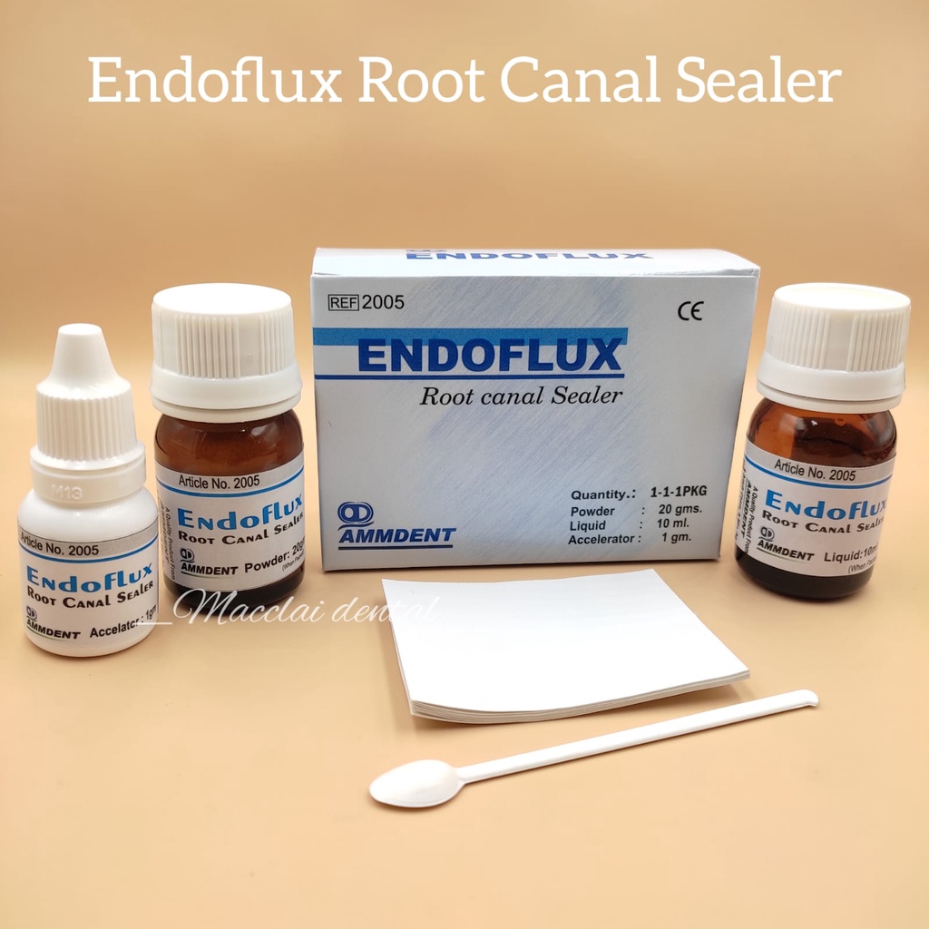 Jual DENTAL ROOT CANAL SEALER ENDOFLUX PENGISIAN SALURAN AKAR SERUPA ...