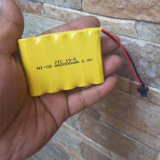 Jual Mobil Remot RC Baterai 6V 2000mAh batere mainan remote control ...