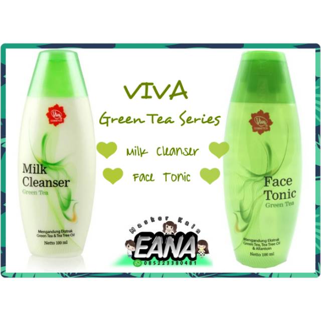 Jual VIVA GREEN TEA / MILK GREEN TEA / FACE TONIC GREEN TEA | Shopee ...