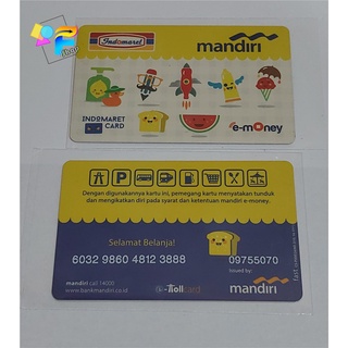 Jual Kartu eMoney eToll Mandiri Indomaret Yellow | Shopee Indonesia