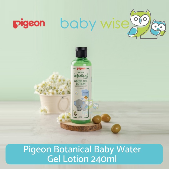 Jual Pigeon Botanical Baby Water Gel Lotion 240ml | Shopee Indonesia