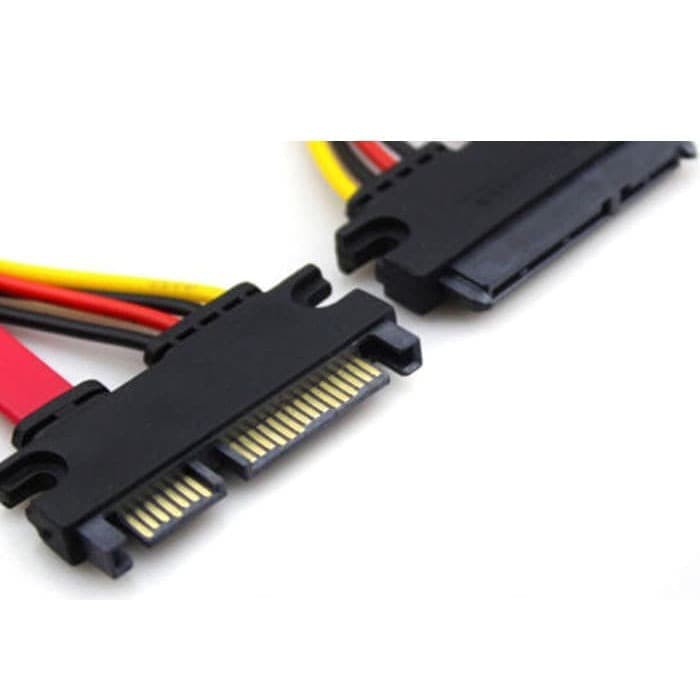 Jual Kabel Power Data SATA Male to Female - 1 Meter | Shopee Indonesia