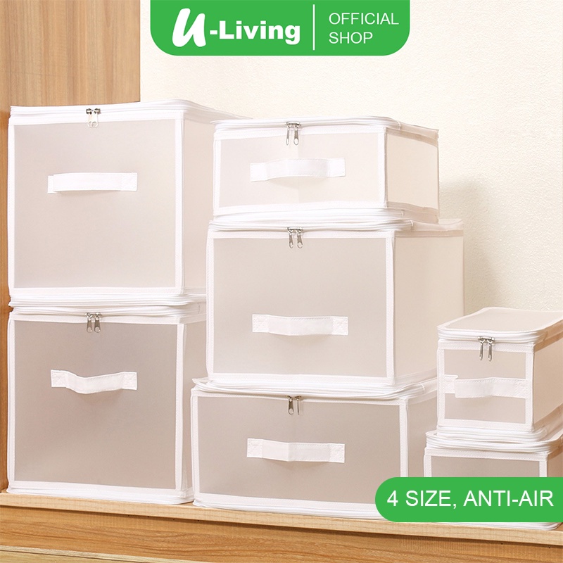 Jual U-Living Tempat Penyimpanan Pakaian Lipat Storage Box Organizer ...