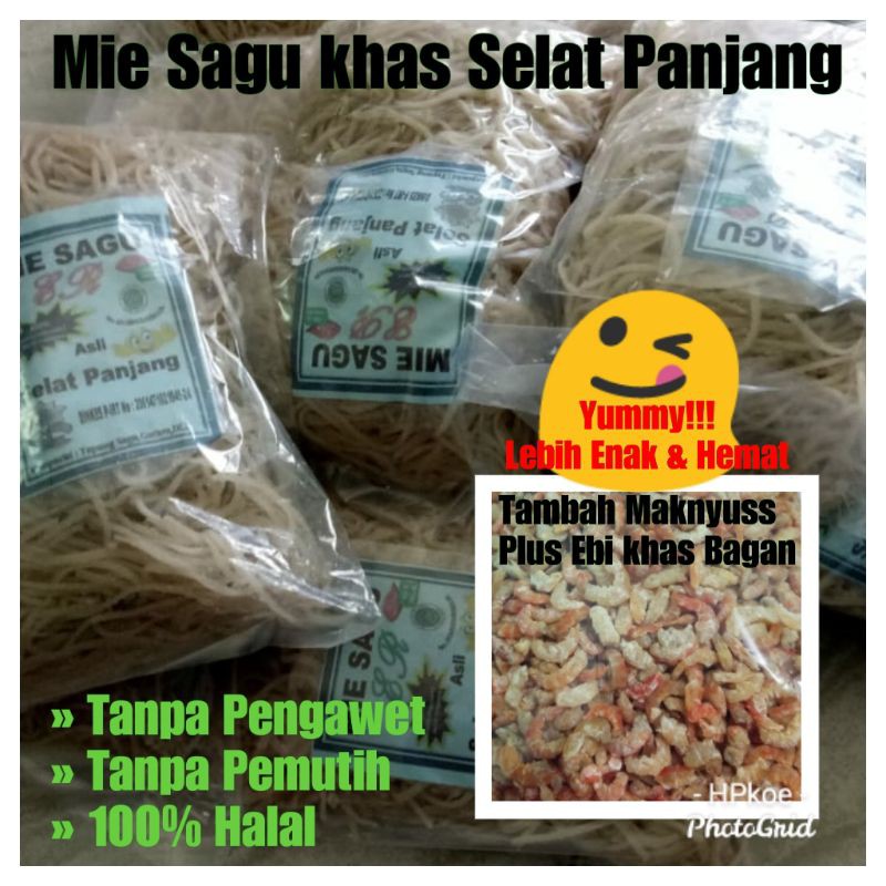 Jual Mi Sagu Misagu | Mie Sagu Miesagu Meranti Mi Sago Selat Panjang ...