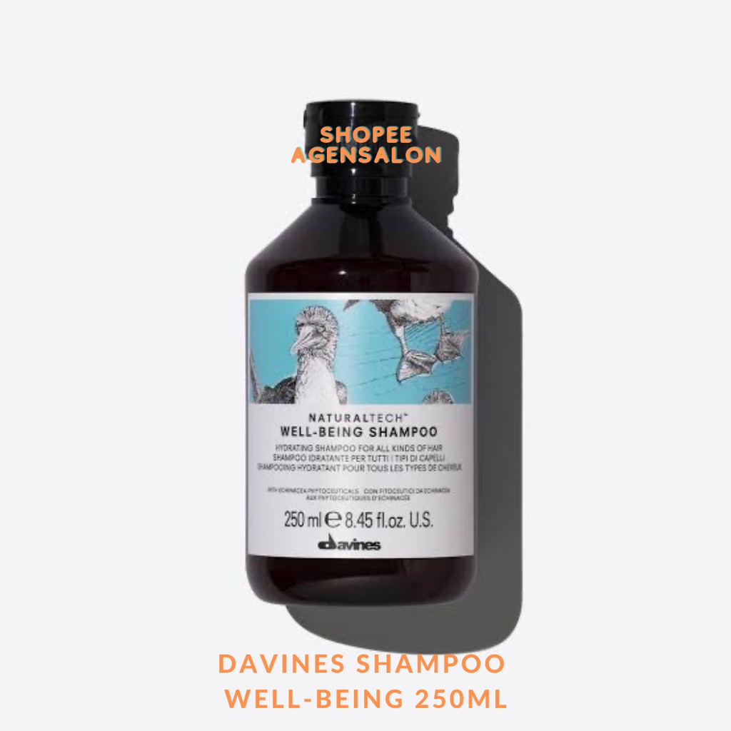 Jual ORIGINAL Davines Naturaltech Wellbeing Shampoo 250ml (Daily Shampoo) | Shopee Indonesia