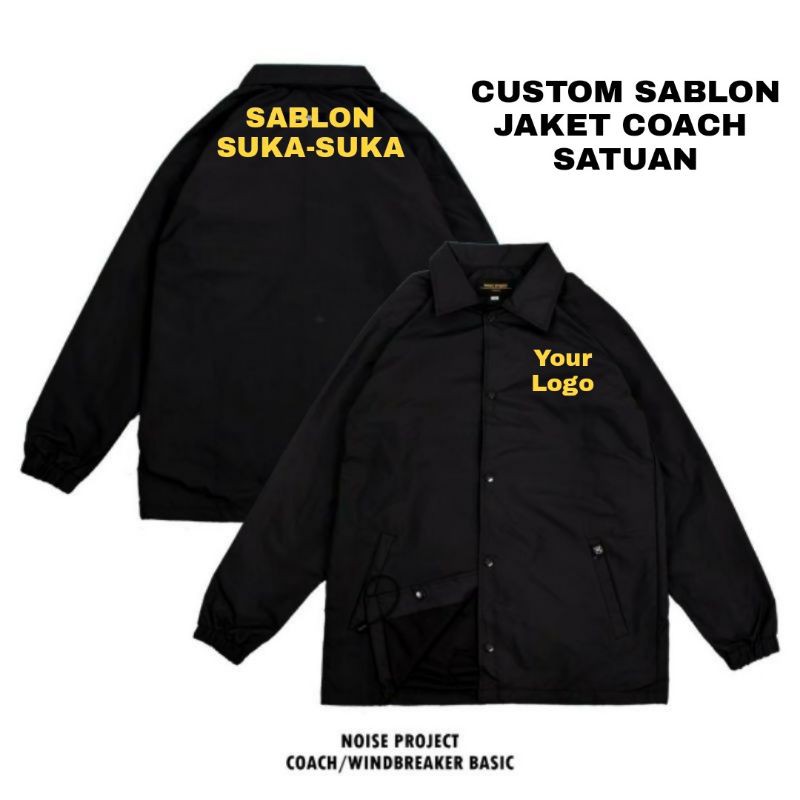 Jual Sablon Jaket COACH/Custom Sablon Jaket Windbreaker Indonesia ... Jual Sablon Jaket COACH/Custom Sablon Jaket Windbreaker Indonesia ...