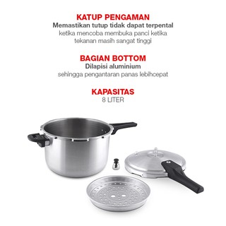 CYPRUZ PANCI PRESTO STAINLESS STEEL | Shopee Indonesia