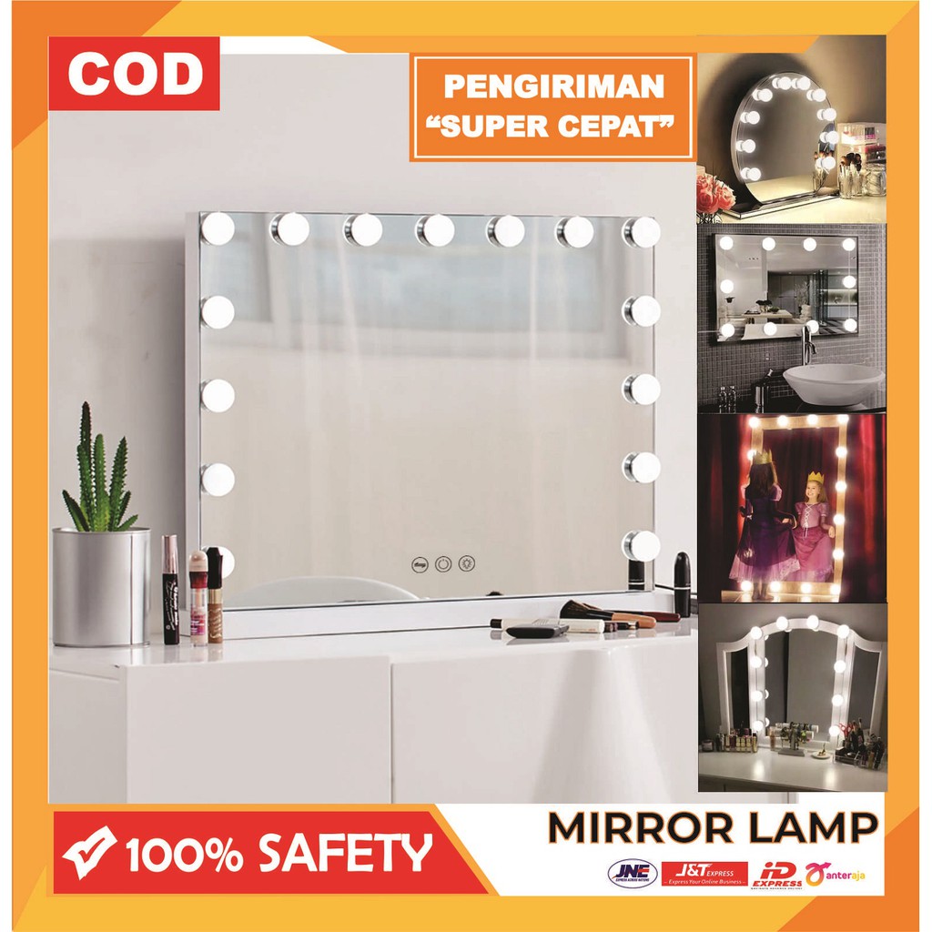 Jual 10 BOHLAM 3 WARNA LAMPU LED MEJA RIAS MAKEUP LED Vanity Bulbs ...