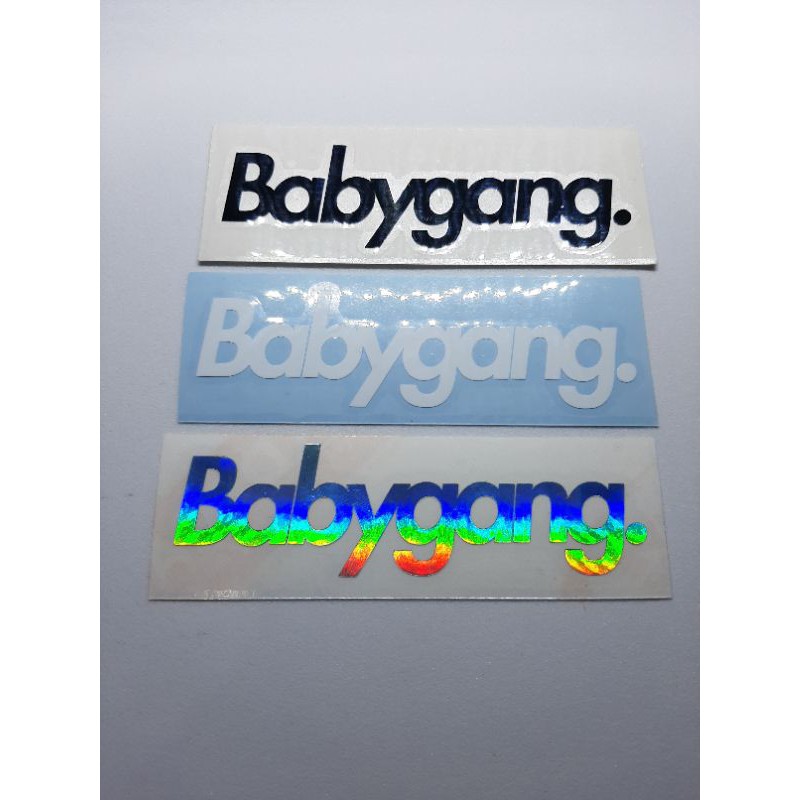 Jual STICKER CUTTING BABYGANG UNIVERSAL | Shopee Indonesia
