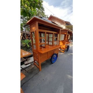 Jual Gerobak gado-gado / gerobak tahu kupat / gerobak lotek / geronak ...