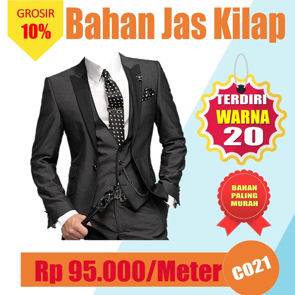Jual Bahan Kain Jas,Celana,Buat Pengantin Merk PR,Mengkilap/Shining,Per meter | Shopee Indonesia