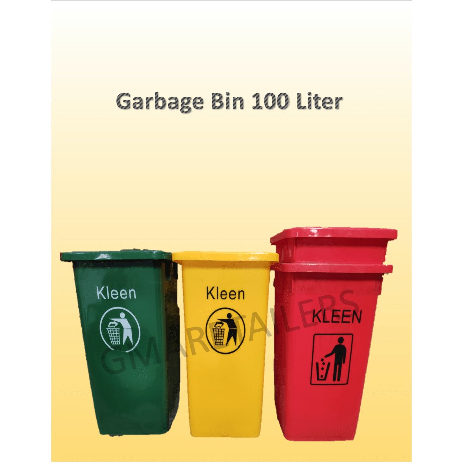 Jual Tempat Sampah KLEEN 100 Liter Indonesia|Shopee Indonesia