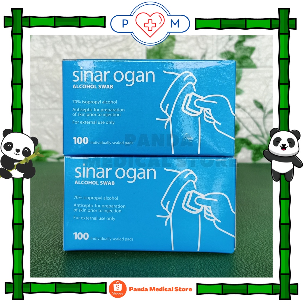 Jual Alcohol Pads / Tissue Alkohol Sinar Ogan | Shopee Indonesia