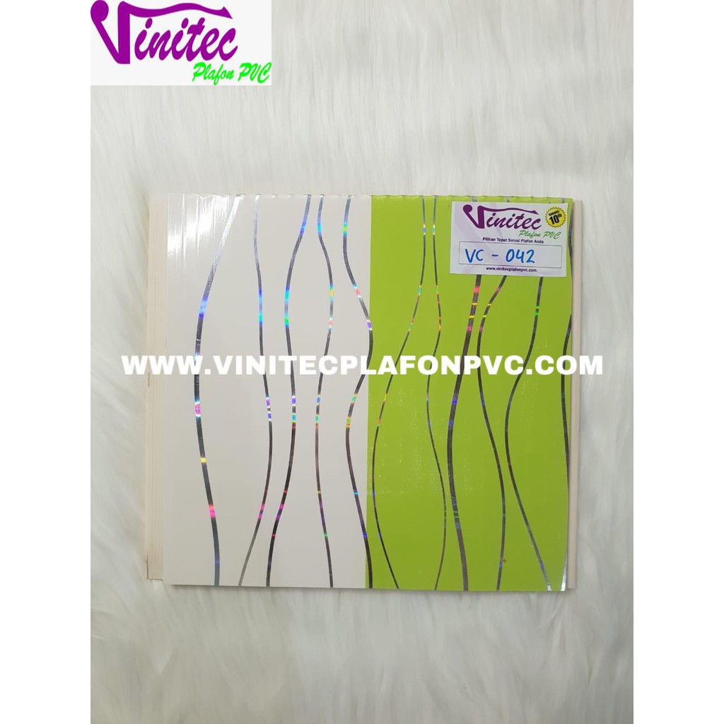 Jual Plafon PVC VINITEC / Plafon PREMIUM TYPE VC Per Lembar 3M / 4M ...