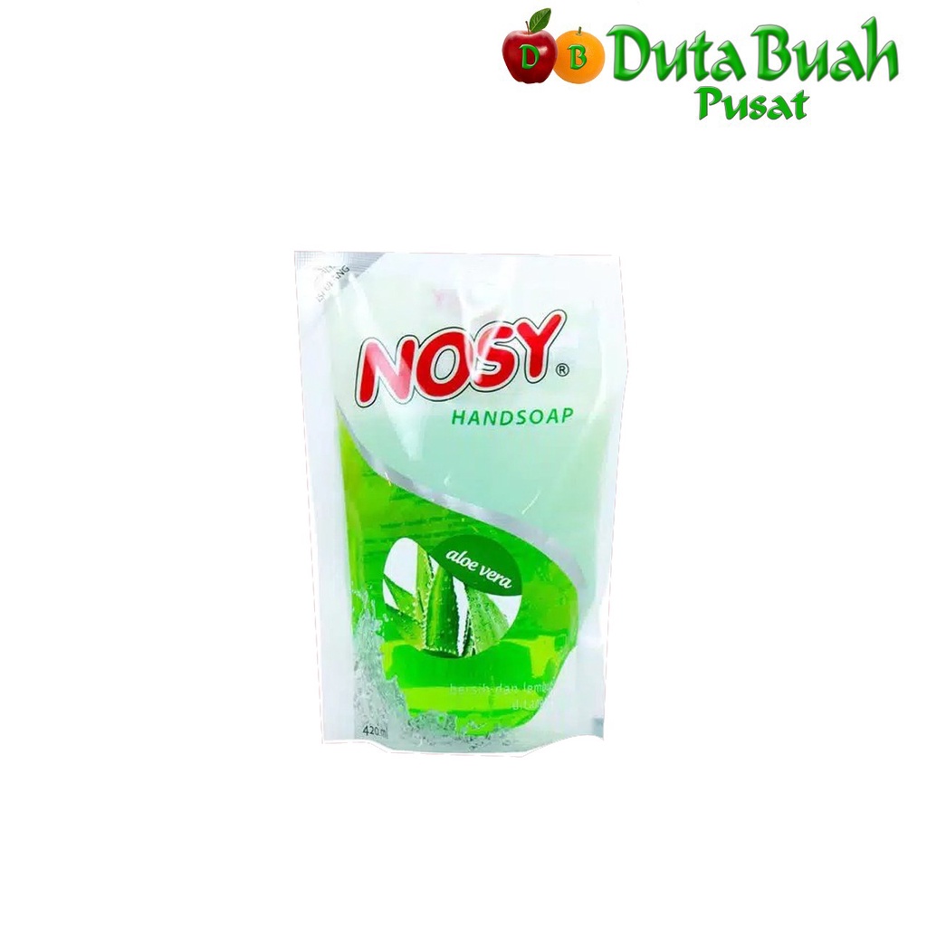 Jual DUTA BUAH Nosy Hand Soap Aloevera Reffil (420ml) | Shopee Indonesia
