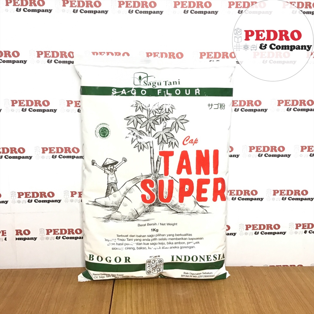 Jual Sagu tani cap tani super 1 kg - sago flour tapioca flour | Shopee ...