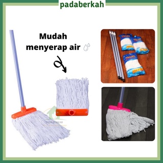 Jual Pel Lantai Pelan Dragon Ukuran Besar Plus Gagang / Pel Dragon ...