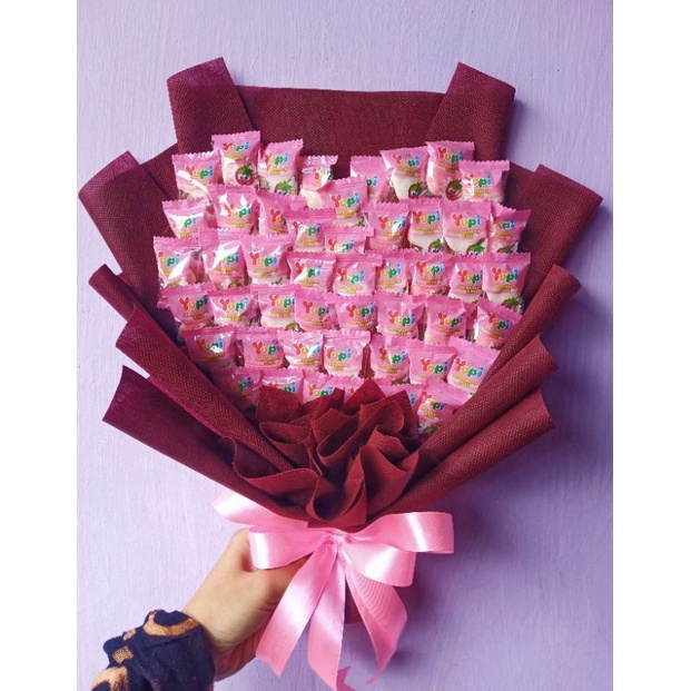 Jual Buket permen / buket yupi / buket snack | Shopee Indonesia