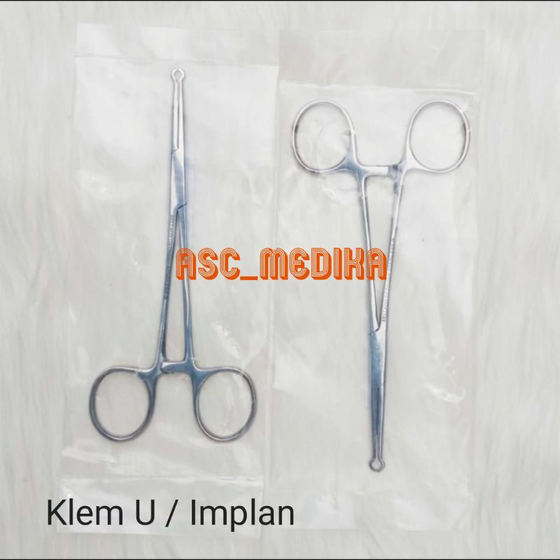 Jual Klem U 14cm Stainless / Klem Implan Stainless / Klamp Implant 14cm ... Jual Klem U 14cm Stainless / Klem Implan Stainless / Klamp Implant 14cm ...