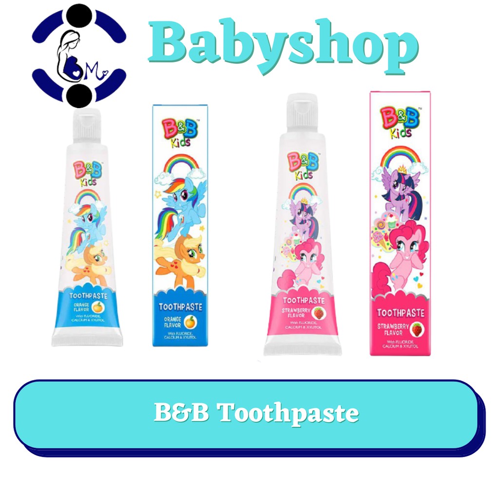 Jual B&B Kids Toothpaste Little Pony Strawberry Tube 50 gr TOOTH PASTE ...