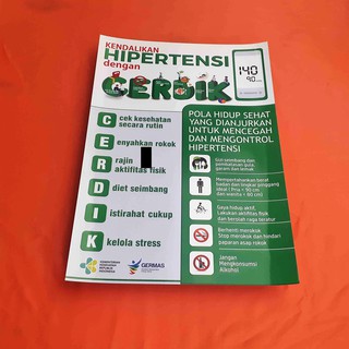 Jual Poster Versi B : Poster Hipertensi, Poster Kendalikan Hipertensi ...