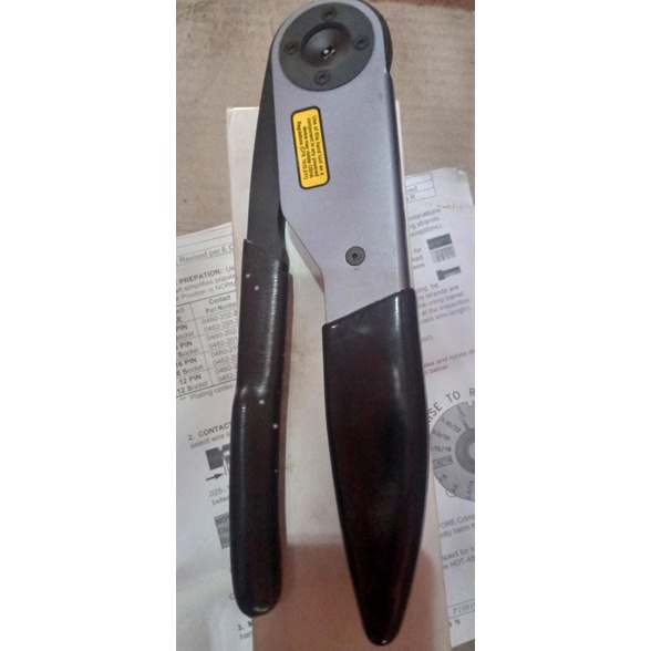 Jual UNIVERSAL HAND CRIMP TOOL SOLID CONTACTS | Shopee Indonesia