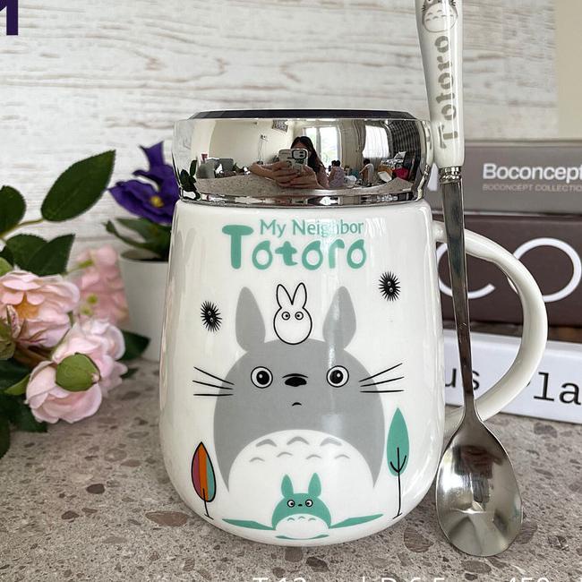 Jual Kualitas Bagus TOFURO Mug Keramik Cute Totoro Tutup Putar| Gelas ...