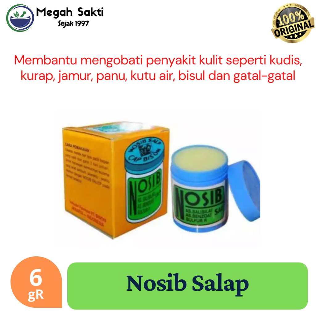 Jual MGS - Nosib Salap 6 gR - Salep Gatal , Kurap , Kadas dan Panu ...