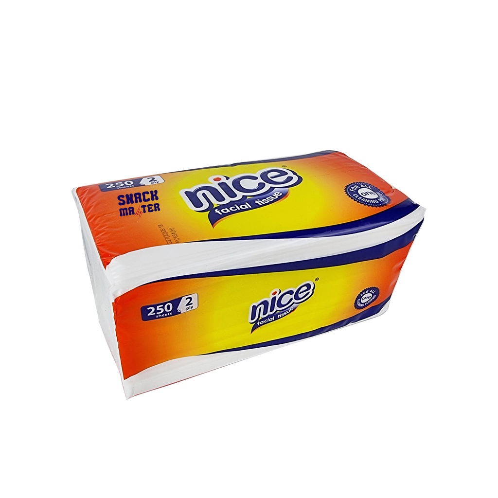 Jual Tisu NICE Facial Tissue 250s 2 Ply Facial Soft Pack Tisue Wajah ...