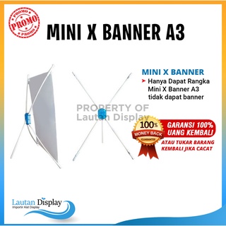 Jual Mini X Banner Ukuran A3 Murah Stand Banner Mini Ukuran A3 dan A4 ...
