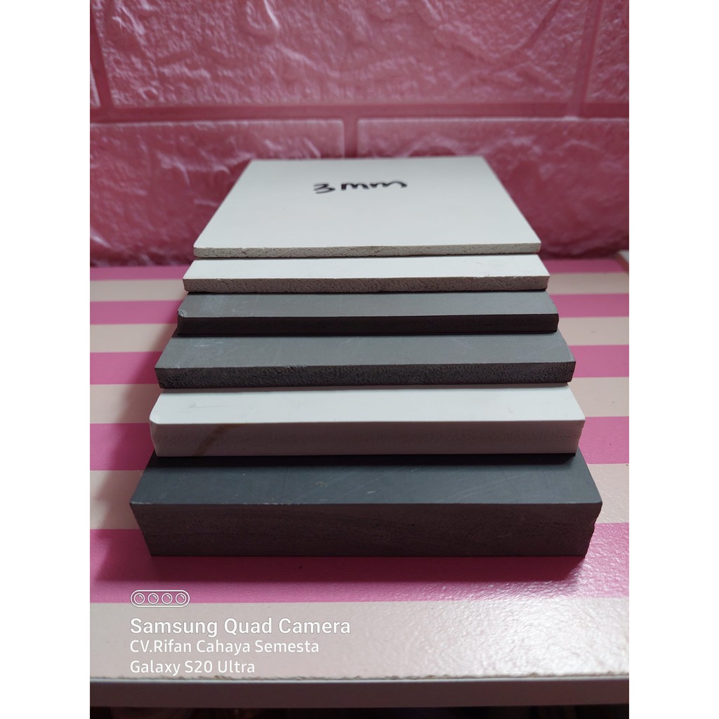 Jual PVC Foam Board 3 mm (1220 mm x 2440 mm ) / Panel Dinding - Plafon ...