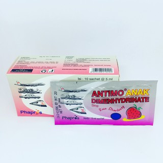 Jual Antimo Anak 10 Sachet @ 5 Ml | Shopee Indonesia