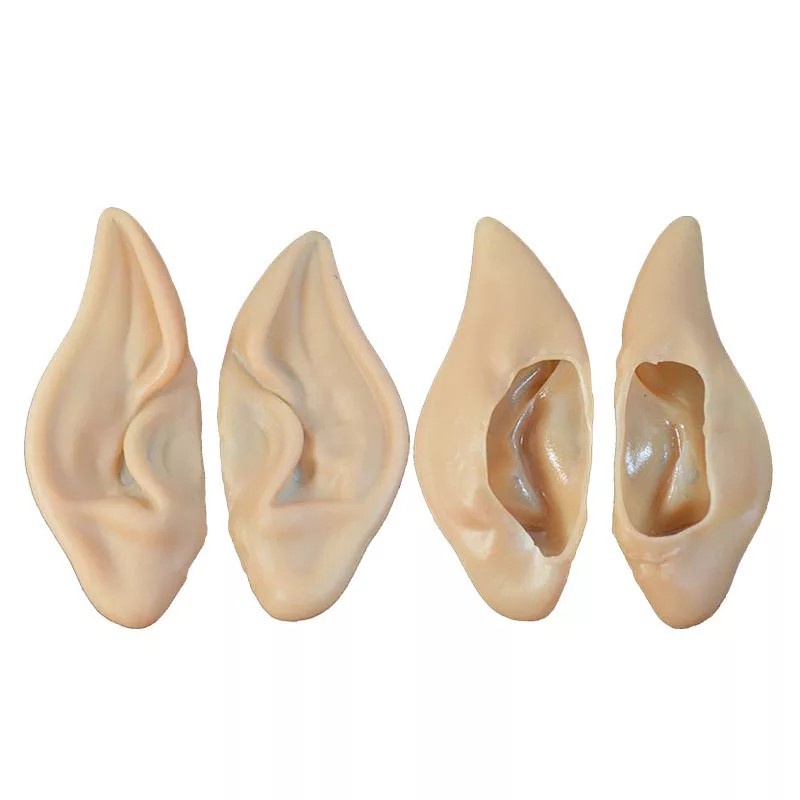 Jual Sepasang Telinga Peri ELF Latex Elven Ear Mainan Kurcaci Cosplay ...