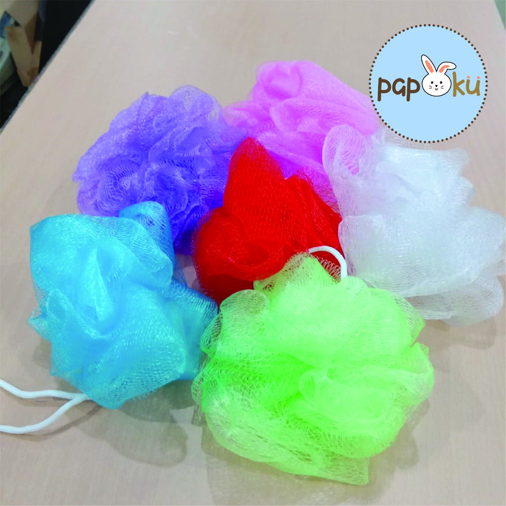 Jual Shower Puff Premium / Bath Sponge / Spons Mandi 15gr | Shopee ...