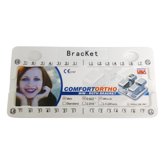 Jual G-130 Bracket Comfort Mini Roth Slot 022 Hook On 3 Behel Gigi ...