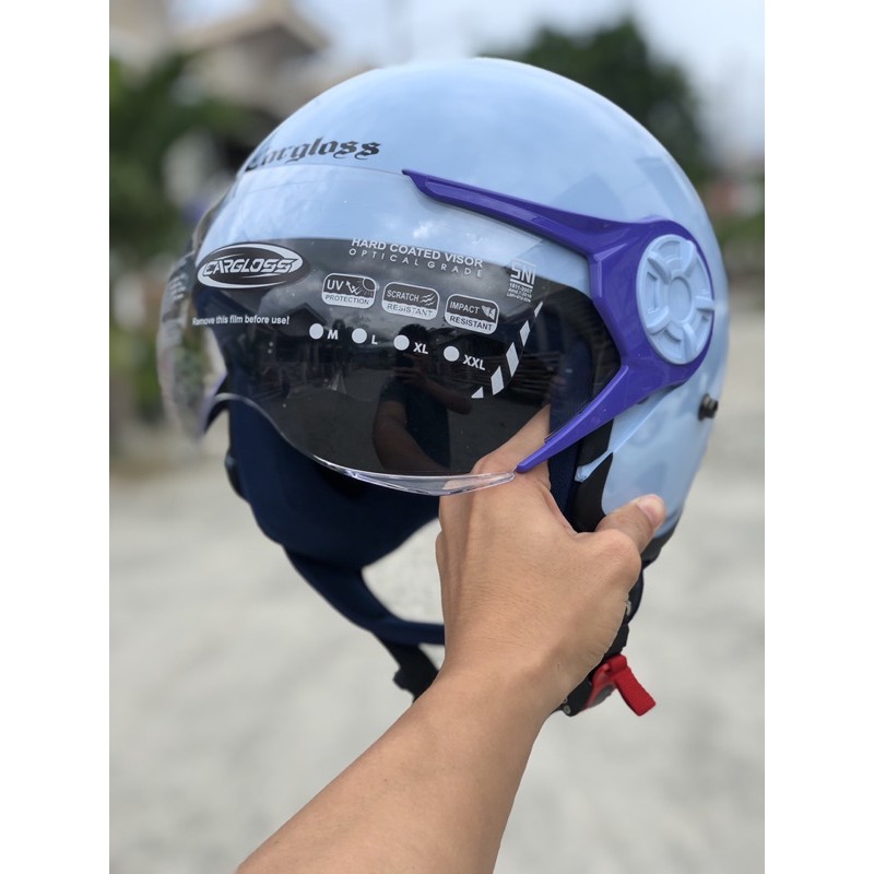 Jual Helm Cargloss Hijab Yrh Helmet Original Dewasa Sni | Shopee Indonesia