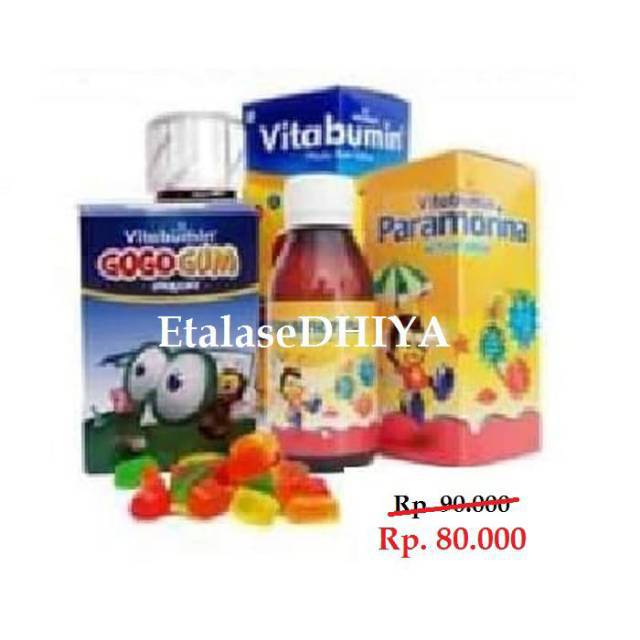 Jual Paket VITAMIN Anak Lengkap & ASLI (VITABUMIN+PARAMORINA+GOGOGUM ... Jual Paket VITAMIN Anak Lengkap & ASLI (VITABUMIN+PARAMORINA+GOGOGUM ...