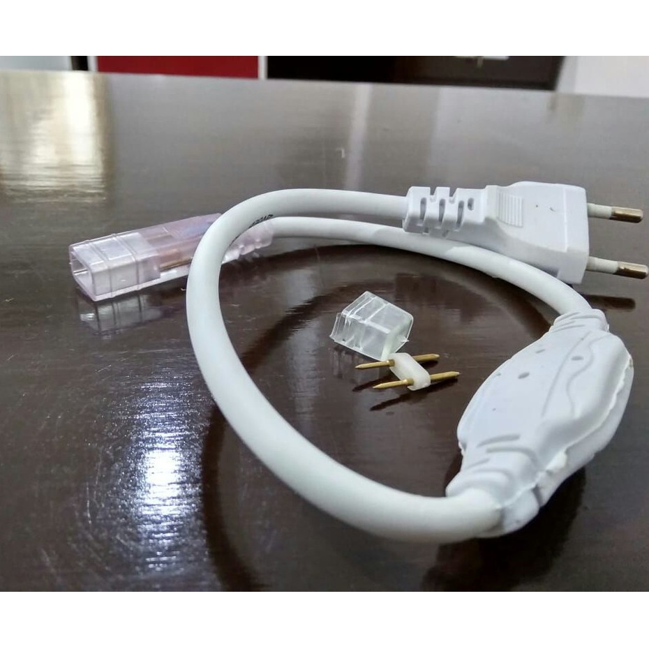 Jual Socket Led Strip / Sambungan LED Strip Anti Air /Adaptor Lampu Led ...