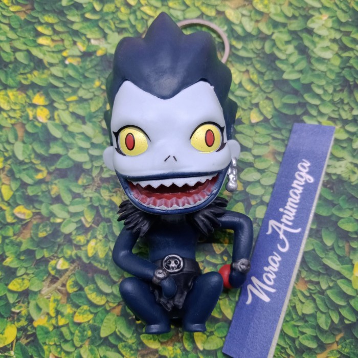 Jual Action Mini Figur Keychain Gantungan Kunci Anime Death Note Figure ...