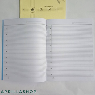 Jual Buku Garis Lima ( ECER / 1 buah buku ) | Shopee Indonesia