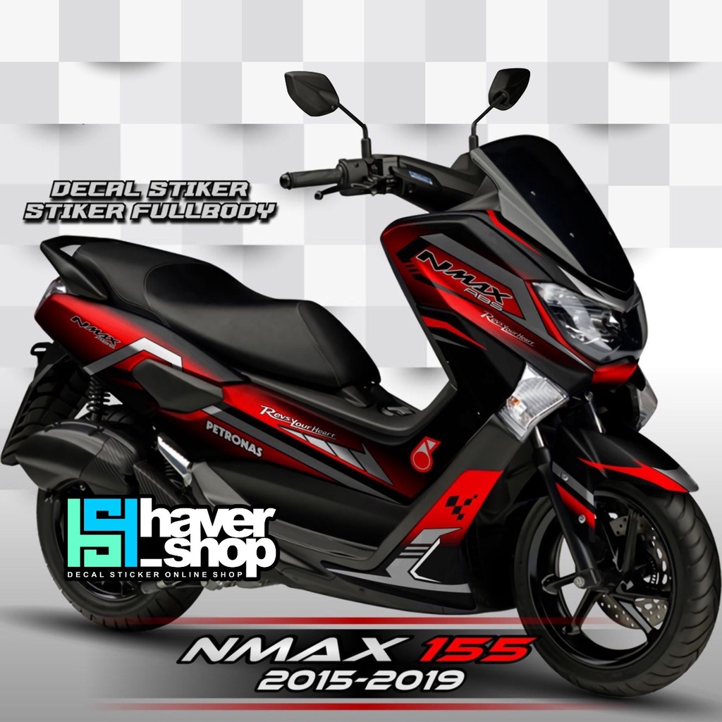 Jual Stiker Motor Yamaha Nmax Full Body Motif Petronas | Shopee Indonesia