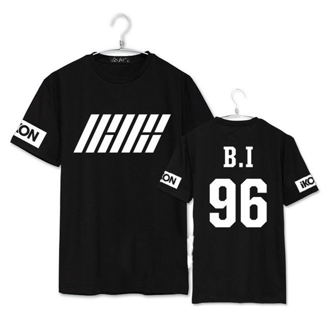 Jual tshirt ikon kaos ikon baju ikon member ikon kpop | Shopee Indonesia