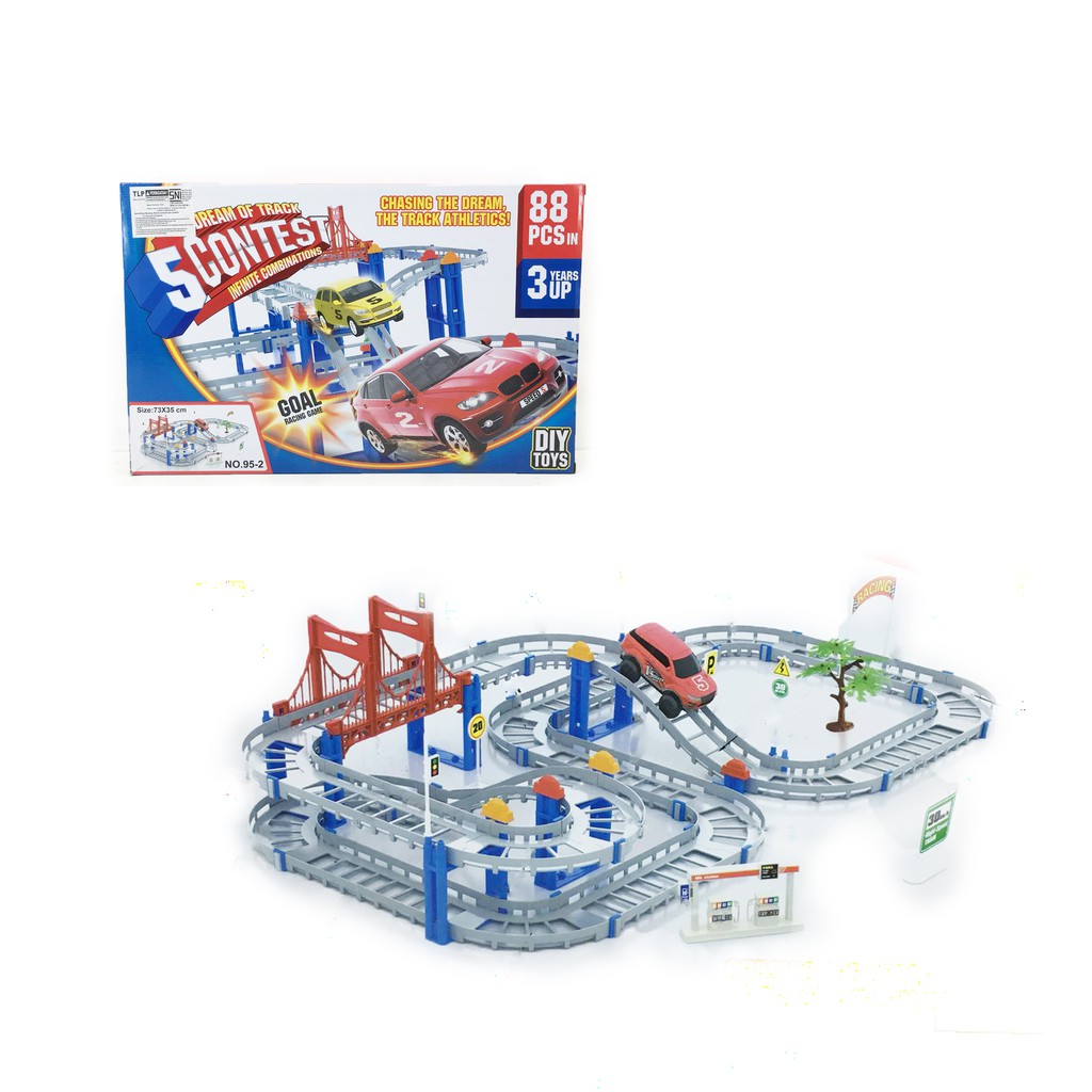 Mainan Track Mobil 95-2 5Contest Track (medium) | Shopee Indonesia