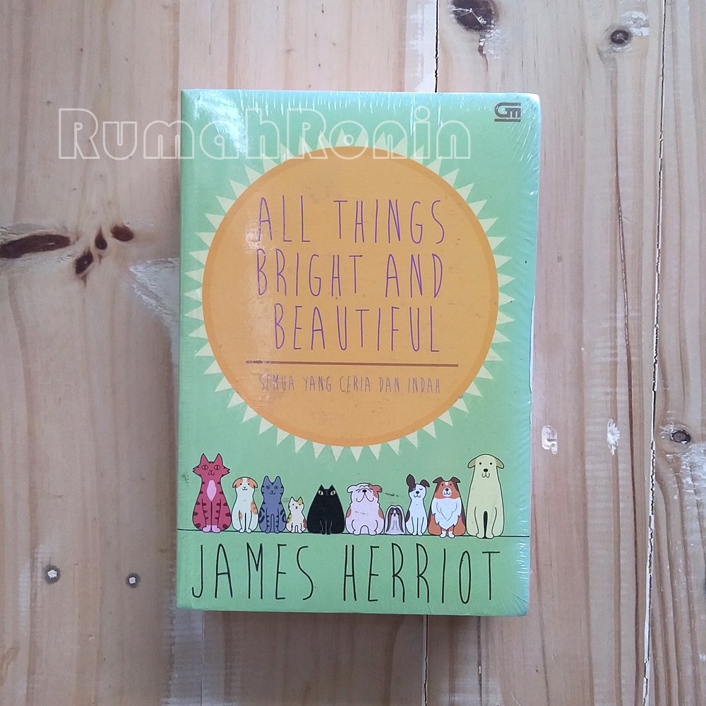 Jual All Things Bright and Beautiful | James Herriot | Buku Cerita Kucing | Buku Kucing | Cerita ...