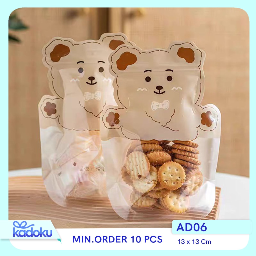 Jual Plastik ziplock / Standing pouch / Plastik ziplock cookies ...