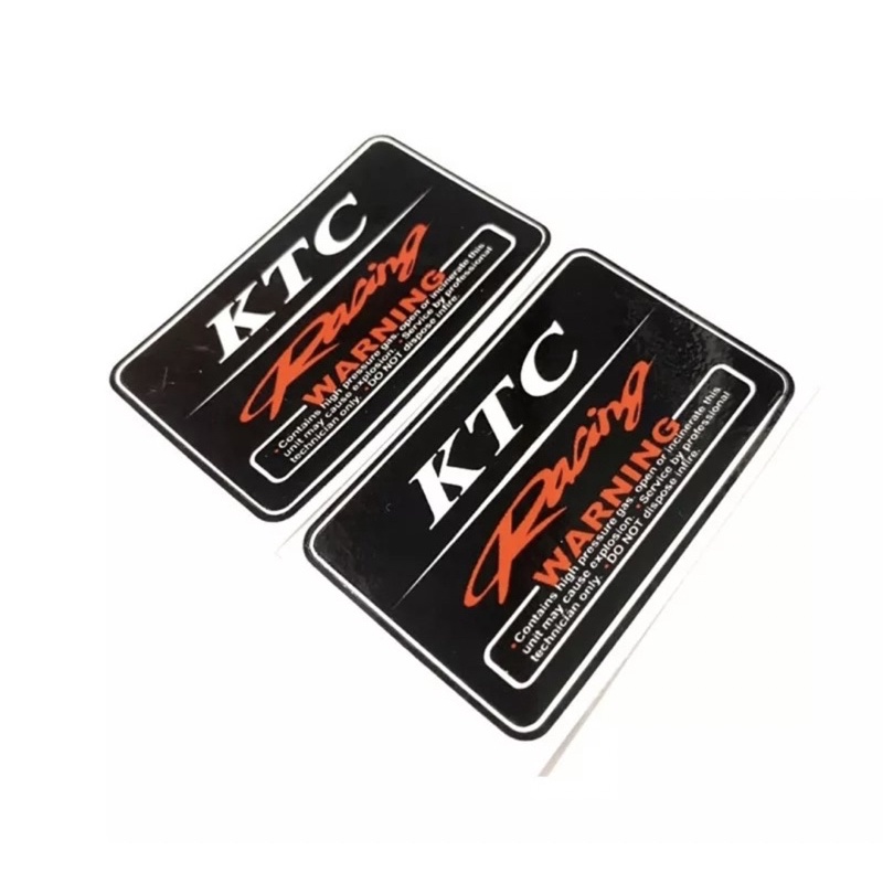 Jual STIKER SHOCK TABUNG KTC RACING | Shopee Indonesia