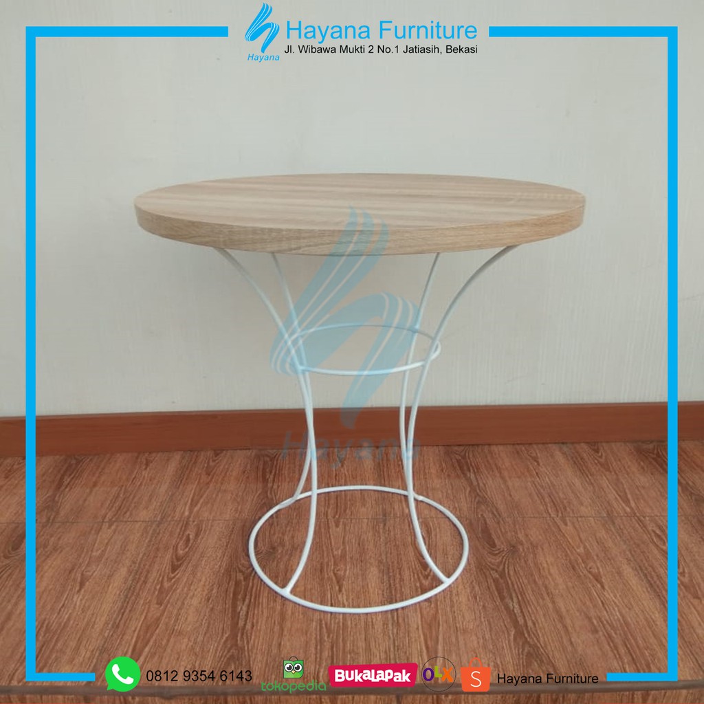 Jual Meja Cafe / Coffee Table Laminated PVC Sheet Indonesia|Shopee ...